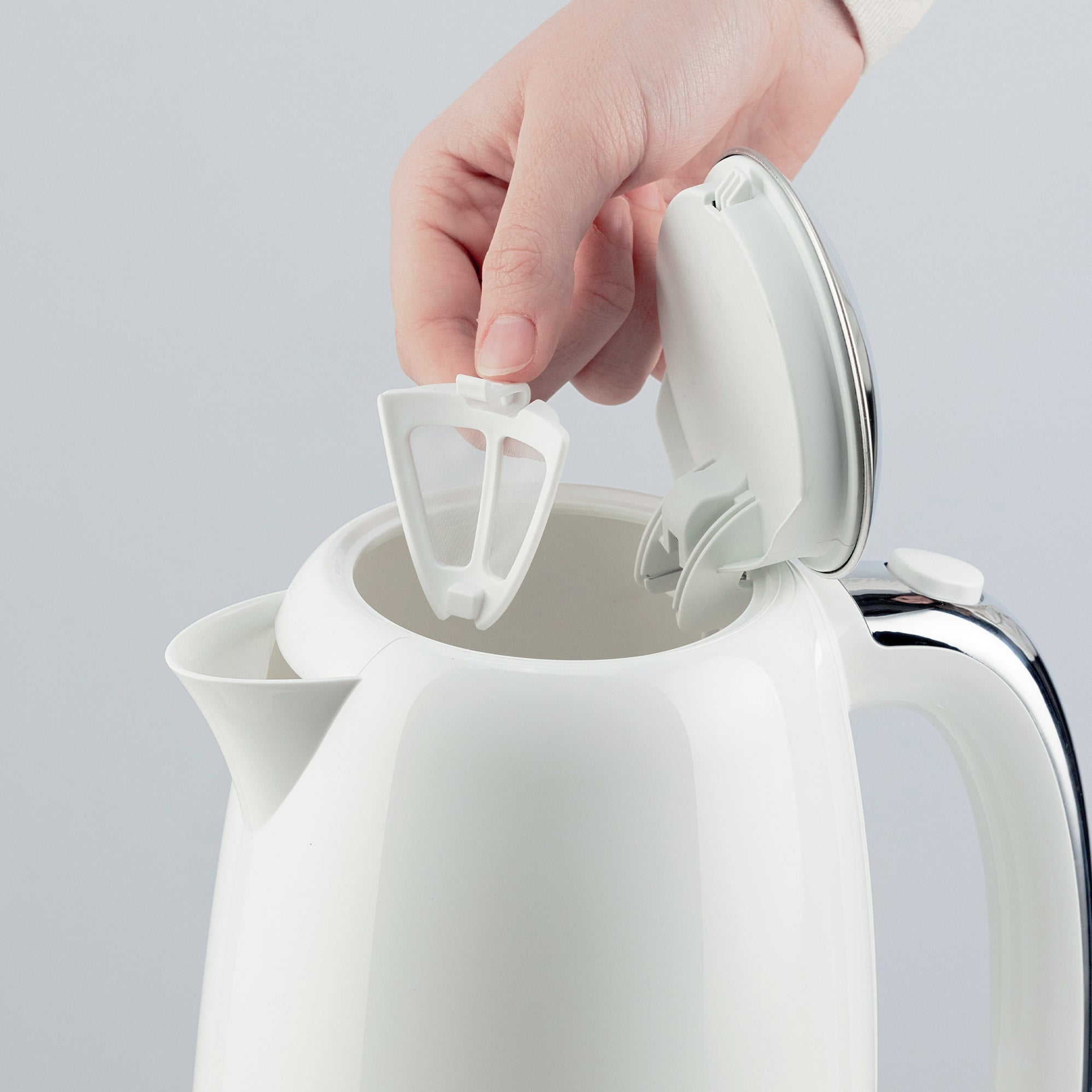 Kenwood - Eterna Plastic Kettle Glossy White - ZJP31.000WH– Kenwood ...