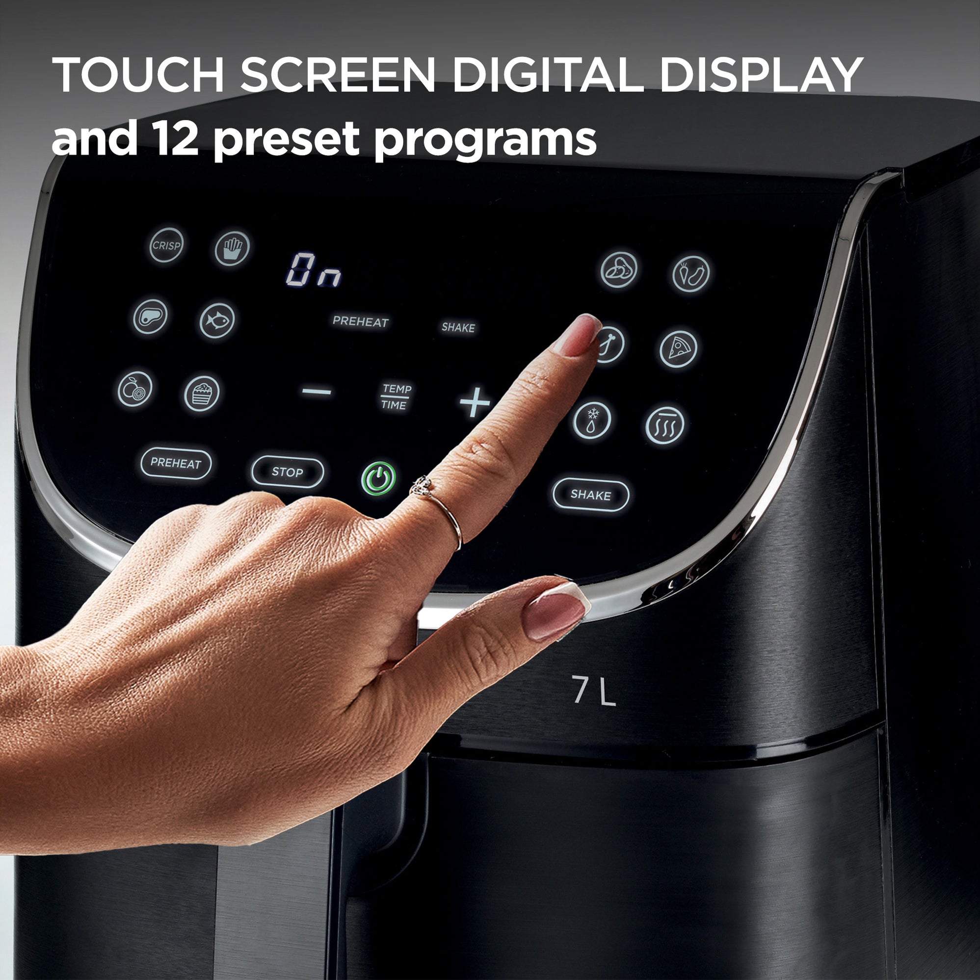 Kenwood - Air Fryer kHealthy Fry 7L Black - HFP80.000BK– Kenwood South Africa