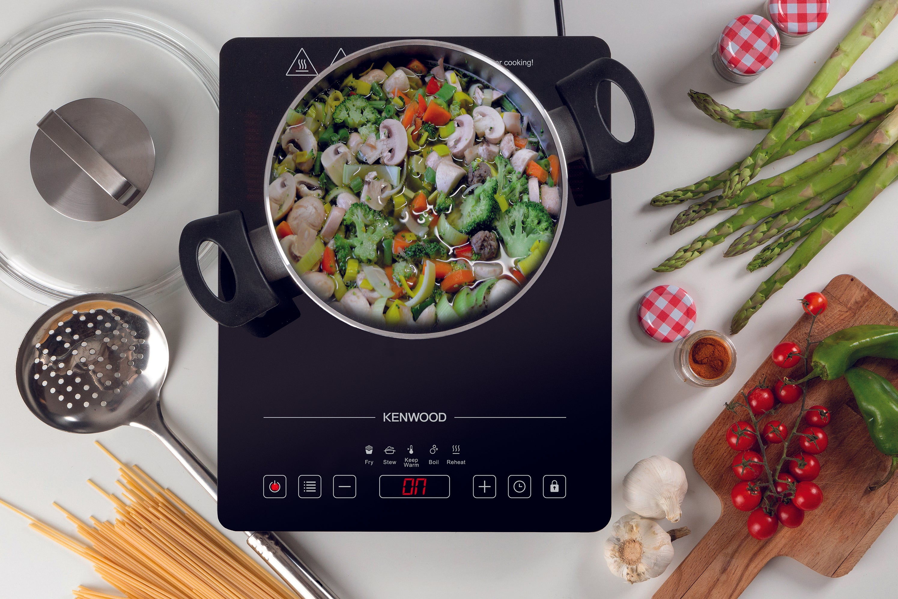 Kenwood - Single Plate Induction Cooker Black - IDC02.000BK– Kenwood ...